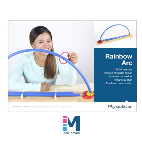 Physio Gear Rainbow Arc/Physiotherapy Rehab Equipment/Range Of Motion ...