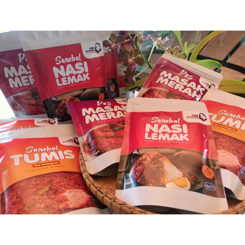 Pes Masakan Segera [ PES NASI LEMAK - PES MASAK MERAH - PES SAMBAL ...