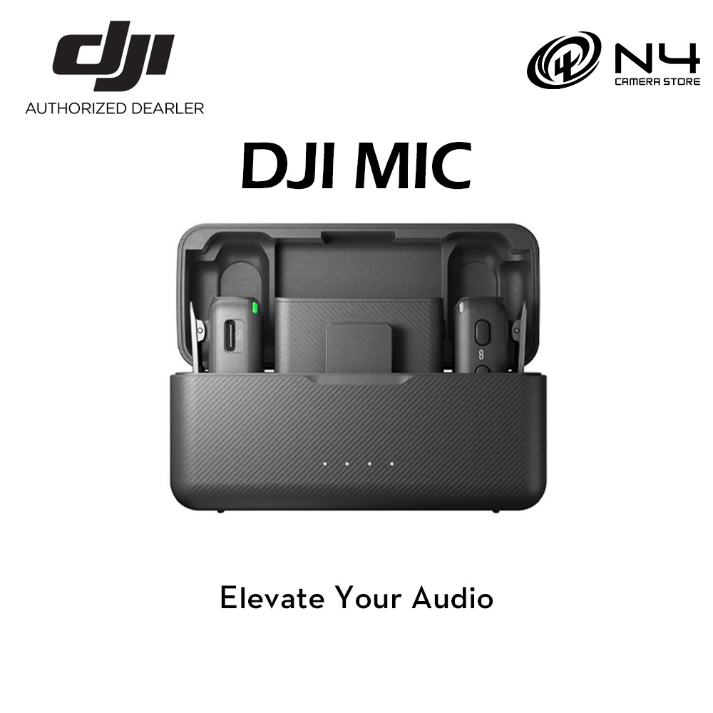 DJI Mic - 2-Person Compact Digital Wireless Microphone System/Recorder | Shopee Malaysia