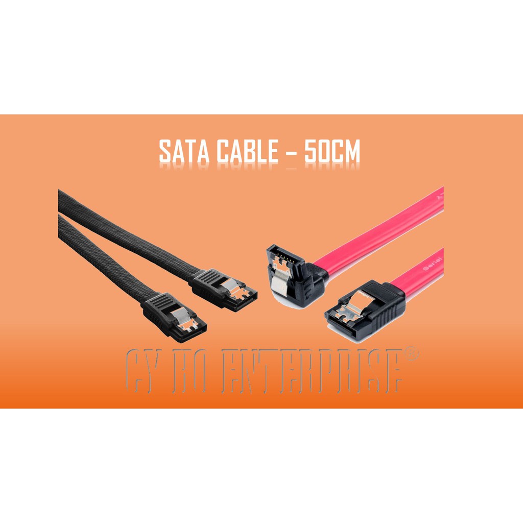 SATA Serial ATA Data Cable 50cm | Shopee Malaysia
