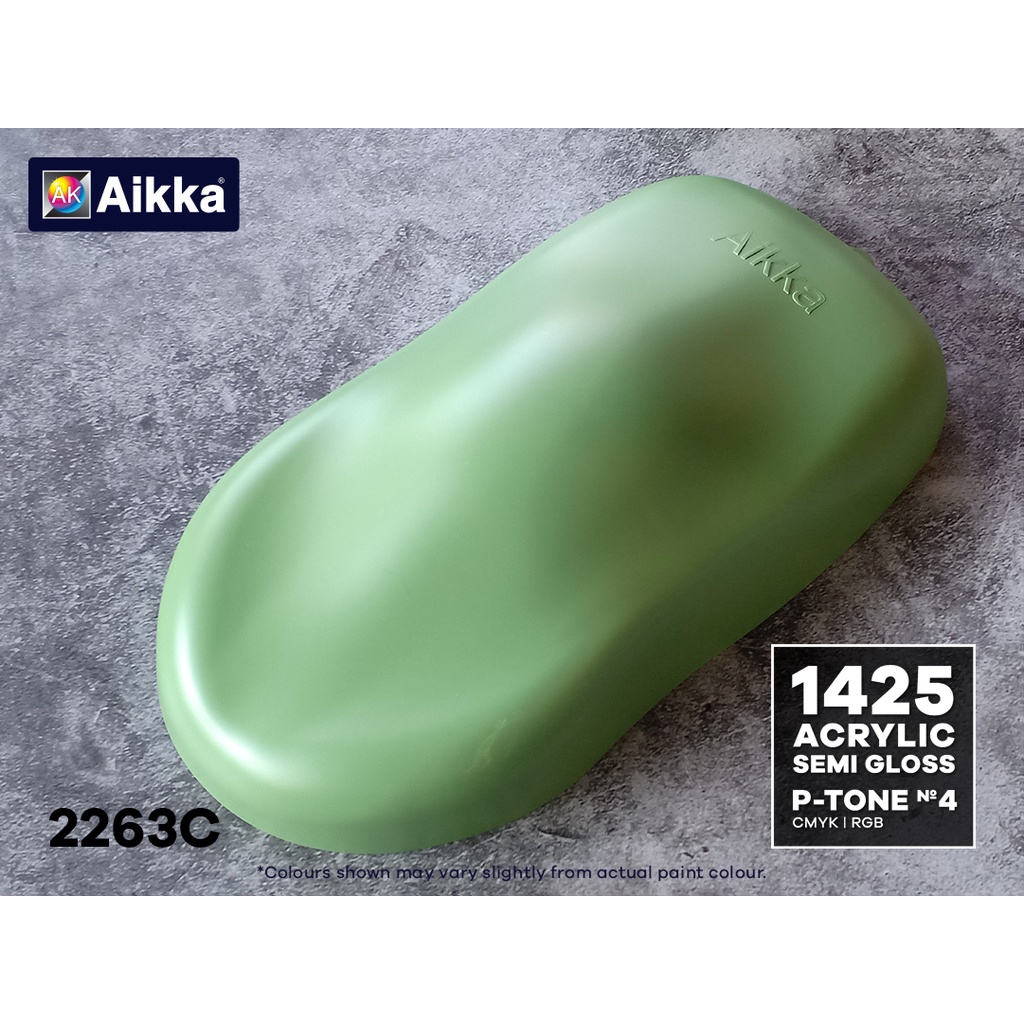 AIKKA Paint PANTONE Colour 2263C / 1425 ACRYLIC SEMI GLOSS PAINT ...
