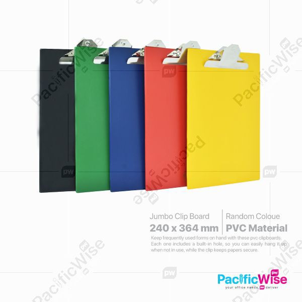 PVC Clip Board(Jumbo Clip)/Papan Klip PVC(Jumbo Klip)/File Filing/ 2496 ...