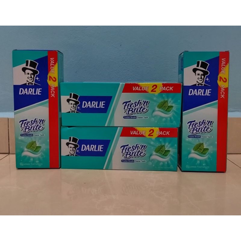 DARLIE FRESH BRITE FLUORIDE TOOTHPASTE 2x140G | Shopee Malaysia