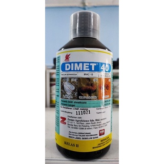 Dimet 38% Dimethoate 1L Zeenex Racun Serangga | Shopee Malaysia