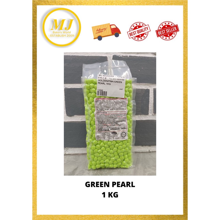 GREEN TAPIOCA PEARL 1KG | Shopee Malaysia