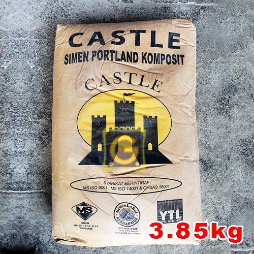 5KG - YTL CASTLE Portland Cement Composite | Shopee Malaysia