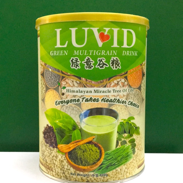 Luvid Green Multigrain Drink 800g | Shopee Malaysia