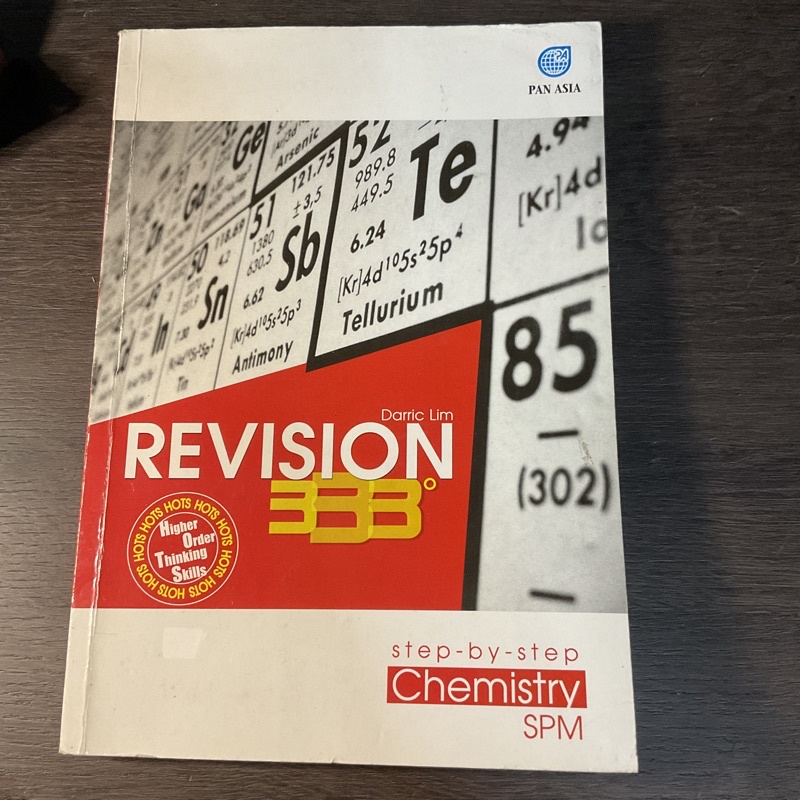 USED step-by-step Chemistry SPM Revision 333 Focus on topics with ...