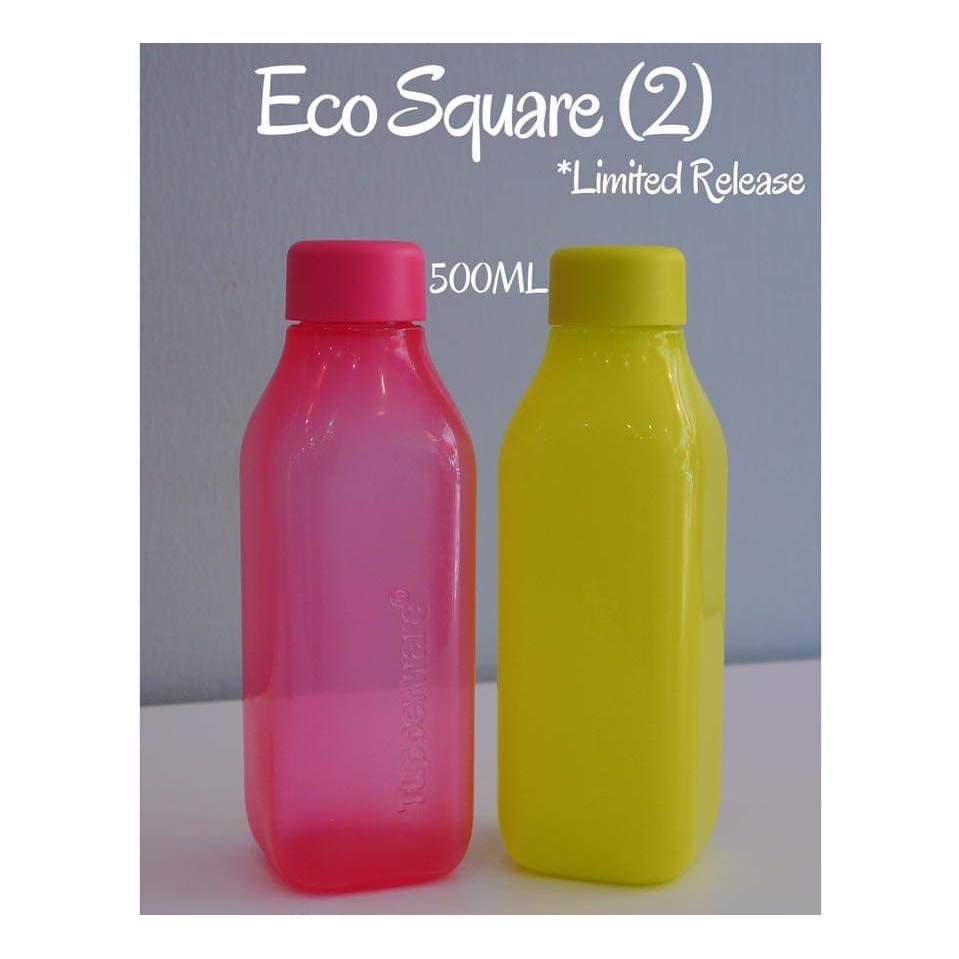 Tupperware Eco Bottle Square (1) 500ML | Shopee Malaysia