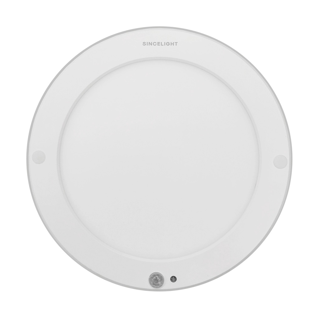 LED Integrated Motion Sensor Panel Ceiling Light Fixture with Dual Time ...