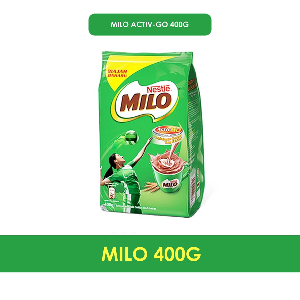 Milo Activ-Go 400g Exp-30/11/2022 | Shopee Malaysia