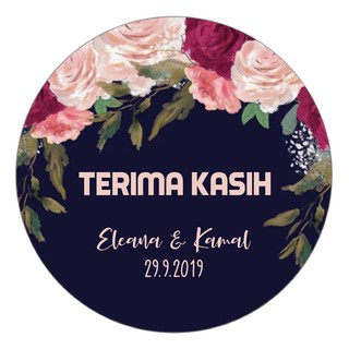 Sticker Doorgift Majlis Perkahwinan | Shopee Malaysia