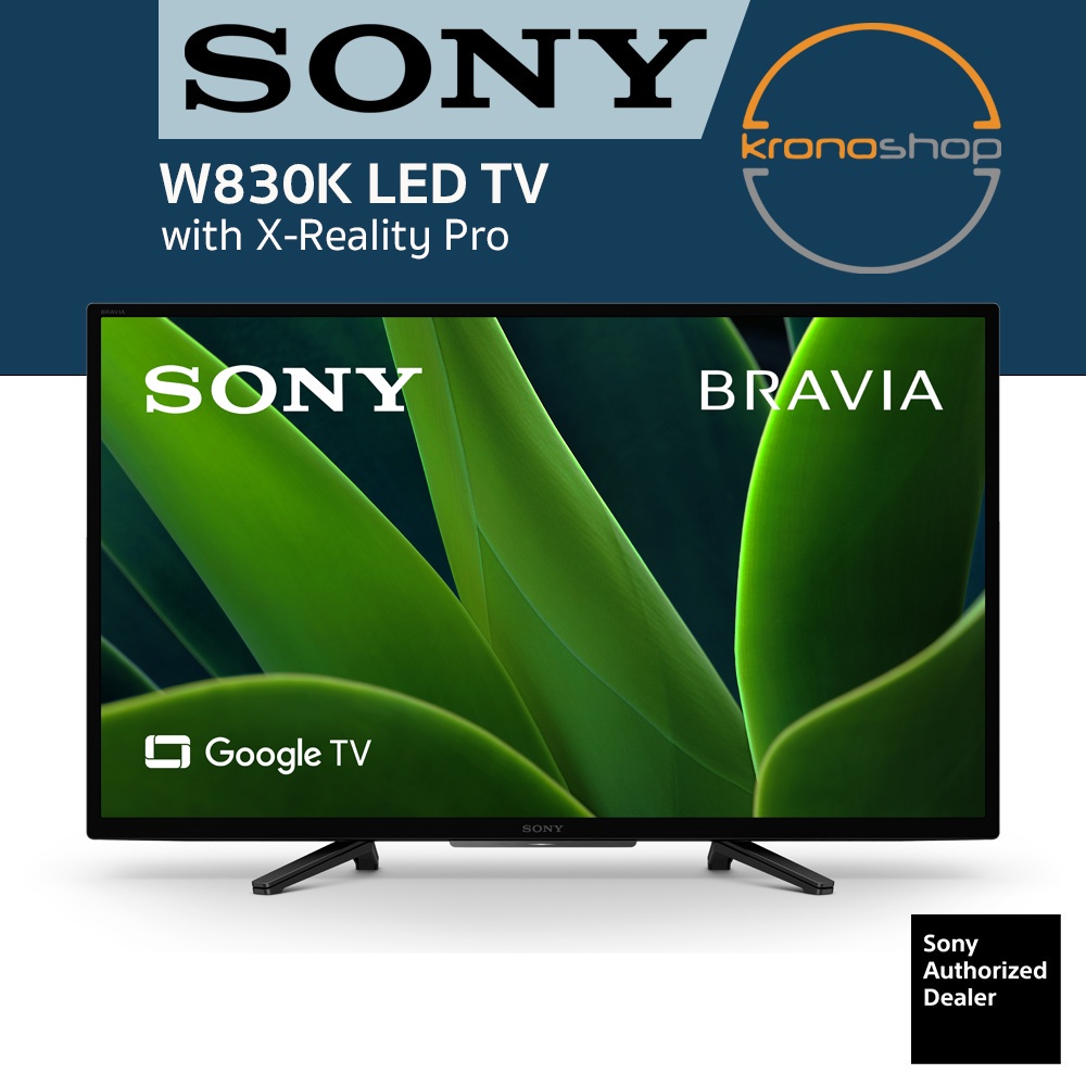 [2022 NEW] Sony W830K 32 Inch HD Ready LED TV with Google TV KD32W830K ...