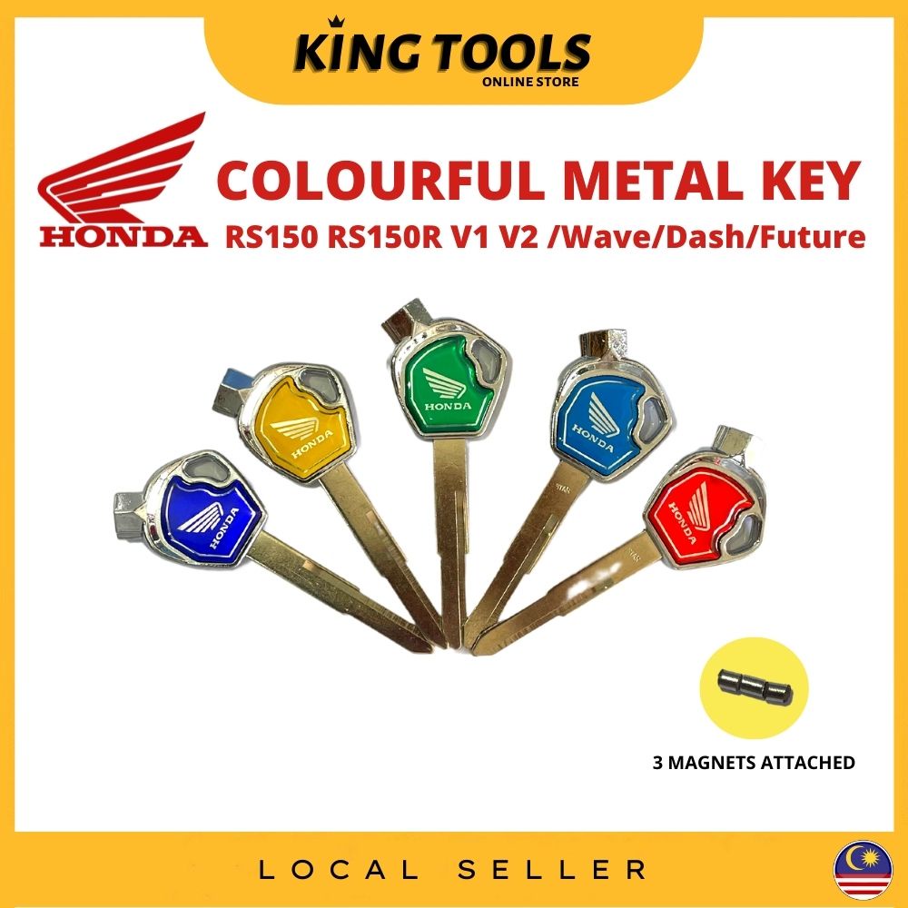 Honda Motor Key Kunci Motor Honda left blade Key for Honda RS150R ...