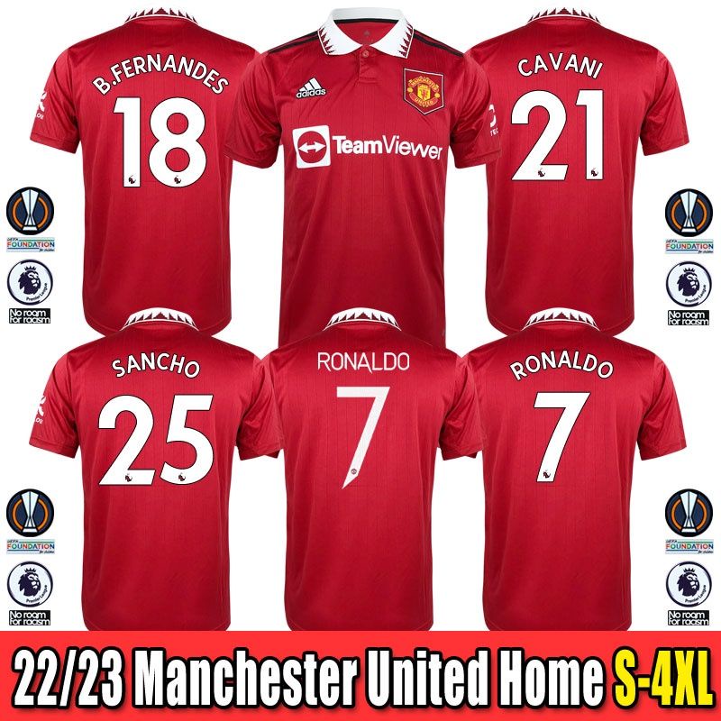 Manchester United Home Kit 22/23 Fan Issue (S-4XL) | Shopee Malaysia