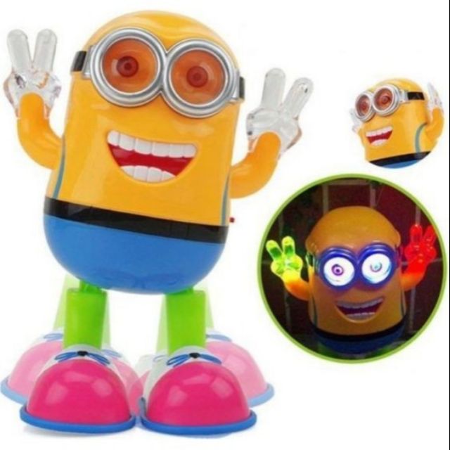 Minion Dancing Doll/Robot Battery Operated Despicable Me 3 (Light, Move ...