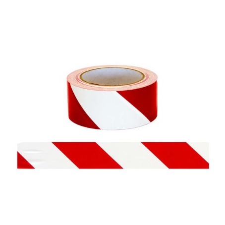 Chu Red Caution Sticker | Red and White Floor Tape Caution | Marking ...