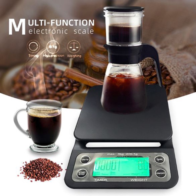 Coffee Scale with Timer, 5000g/0.1g Digital Coffee Scale with LCD ... Coffee Scale with Timer, 5000g/0.1g Digital Coffee Scale with LCD ...