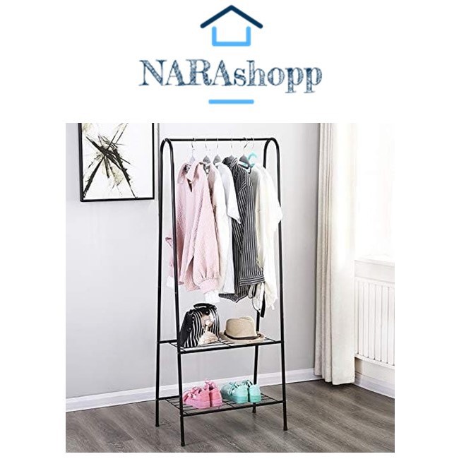Room Minimalist Clothes Rack Hanging Organizer Garment Rack Clothes ...