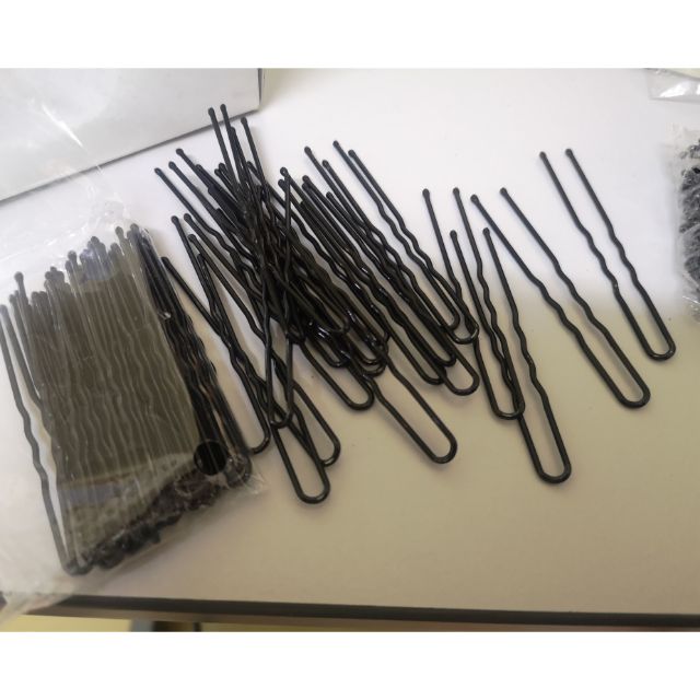 Black U Wavy Hair Pin 150pcs | Shopee Malaysia