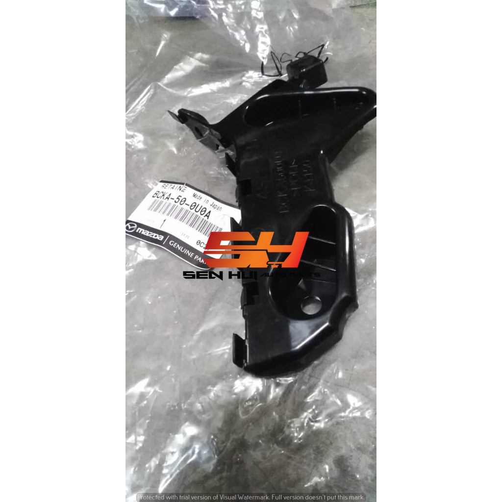 Mazda 3 Skyactive Front Bumper Side Bracket Left LH BCKA500U0A Genuine ...