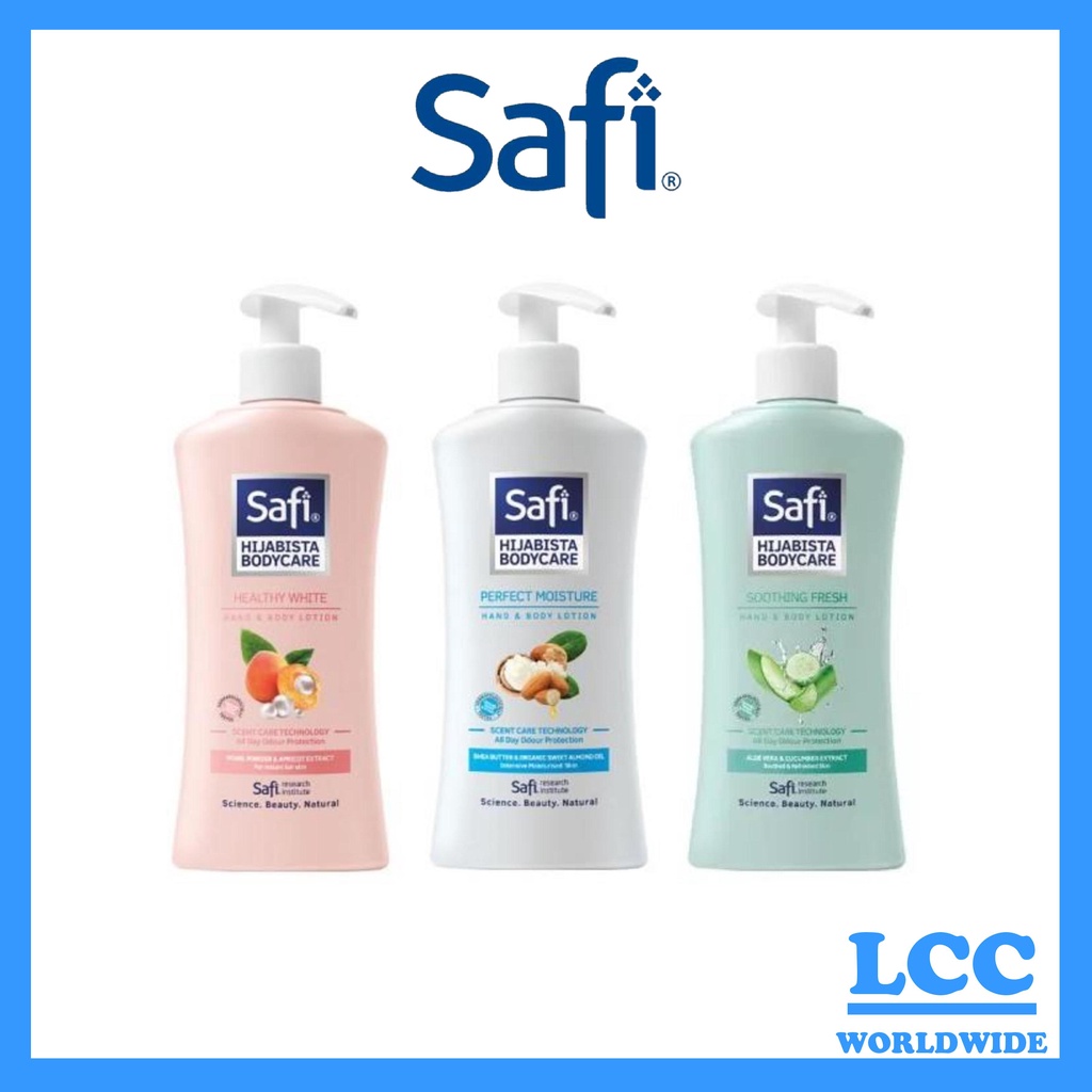 Safi Hijabista Bodycare Hand & Body Lotion 400g | Shopee Malaysia