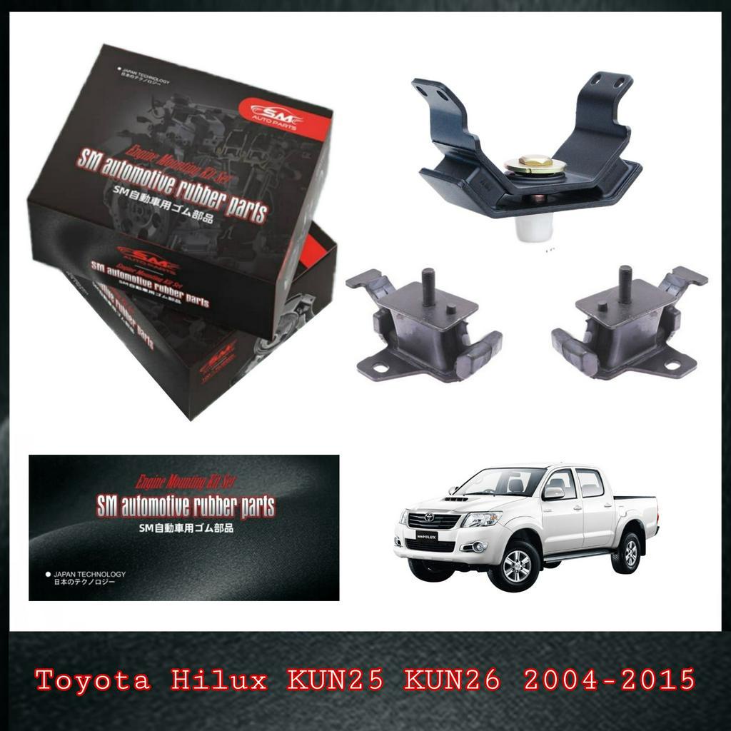 SM Engine Mounting Set - Toyota Hilux Vigo KUN25 KUN26 2004-2015 ( 1 ...