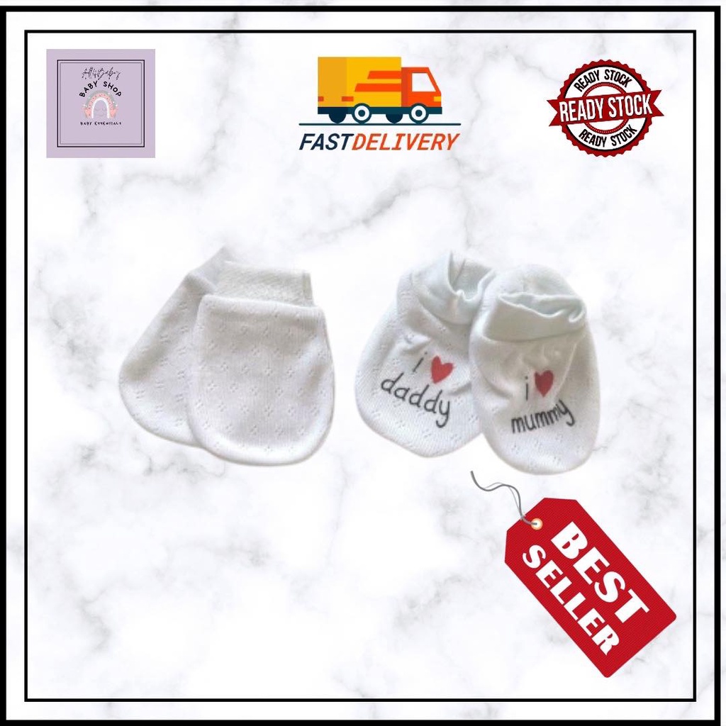 Comfortable High Quality Baby Mitten and Bootie set for Newborn ...