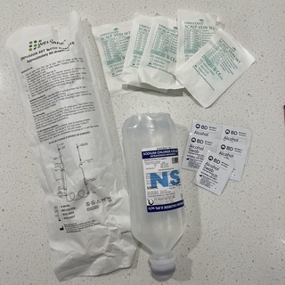 Infusion Set with Burette Subcut Fluid for pets, rabbits, small animals ...