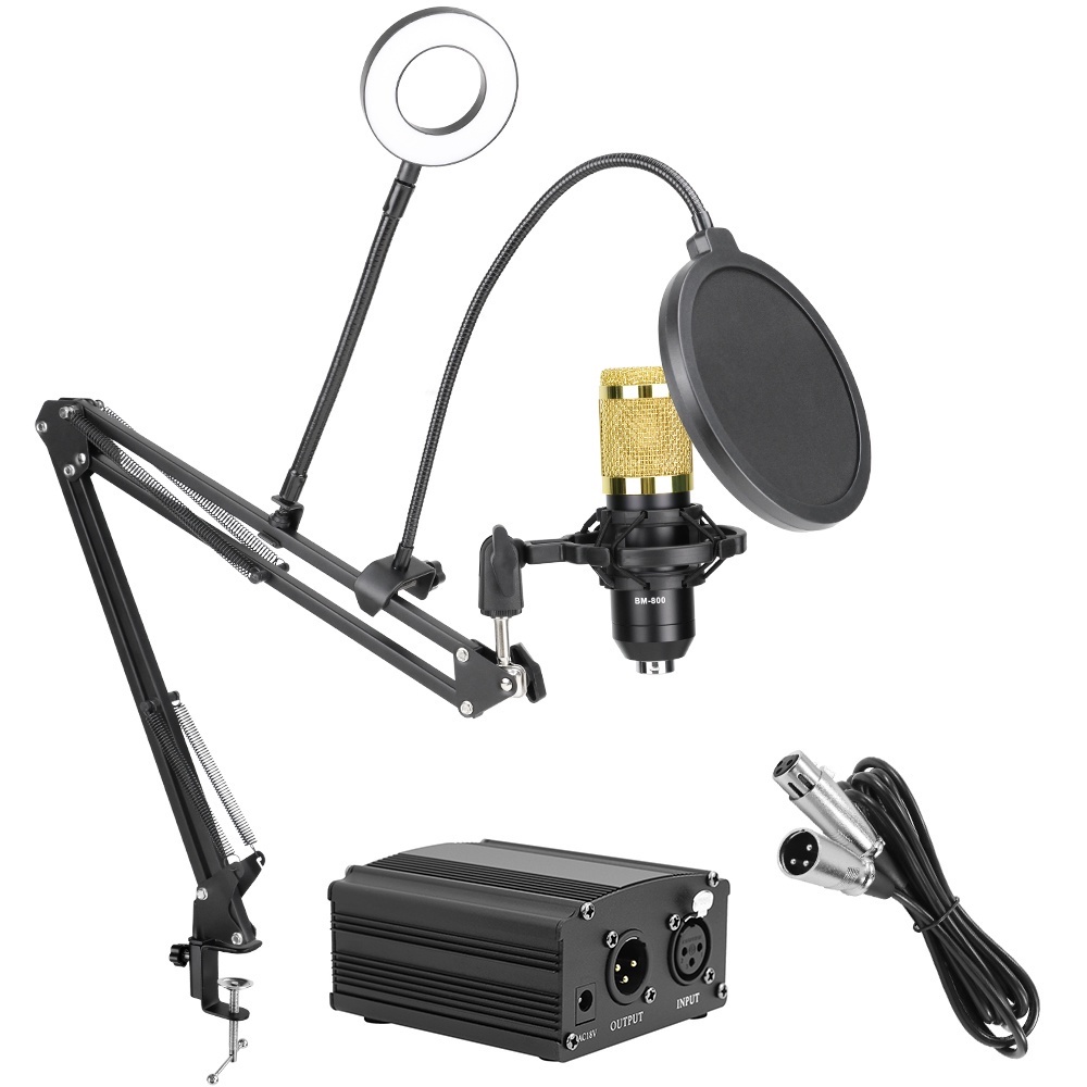 USB Microphone with Stand Professional USB Condenser Microphone ...