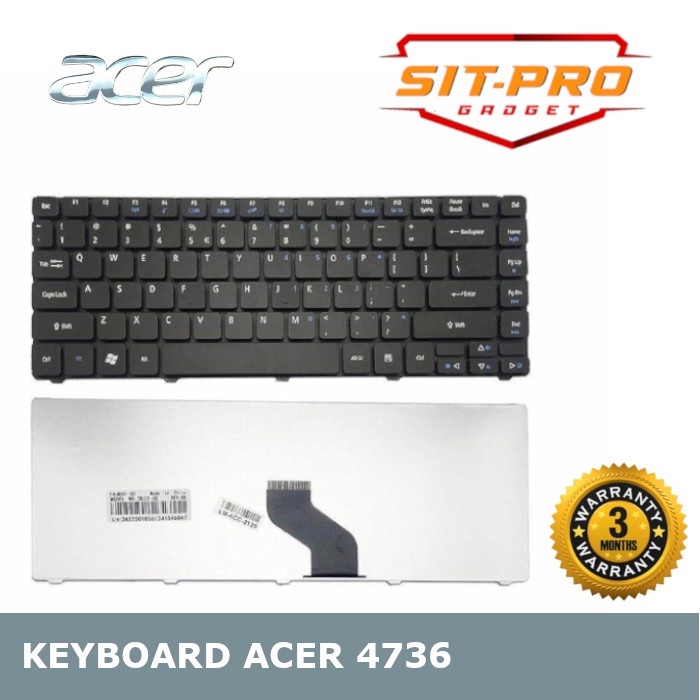 Acer Aspire 4736 4733 4738 4740 4741 Replacement Keyboard | Shopee Malaysia