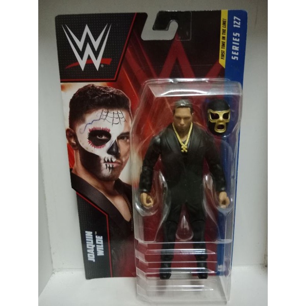 Mattel WWE Basic Series 127 Joaquin Wilde Chase Variant Legado Del Fantasma Wrestling Action ...