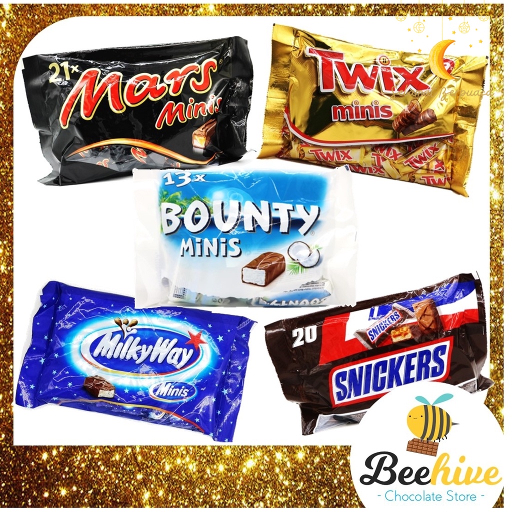 Mars Chocolate Assorted Selections 333g Mars / Bounty / Twix / Snickers ...