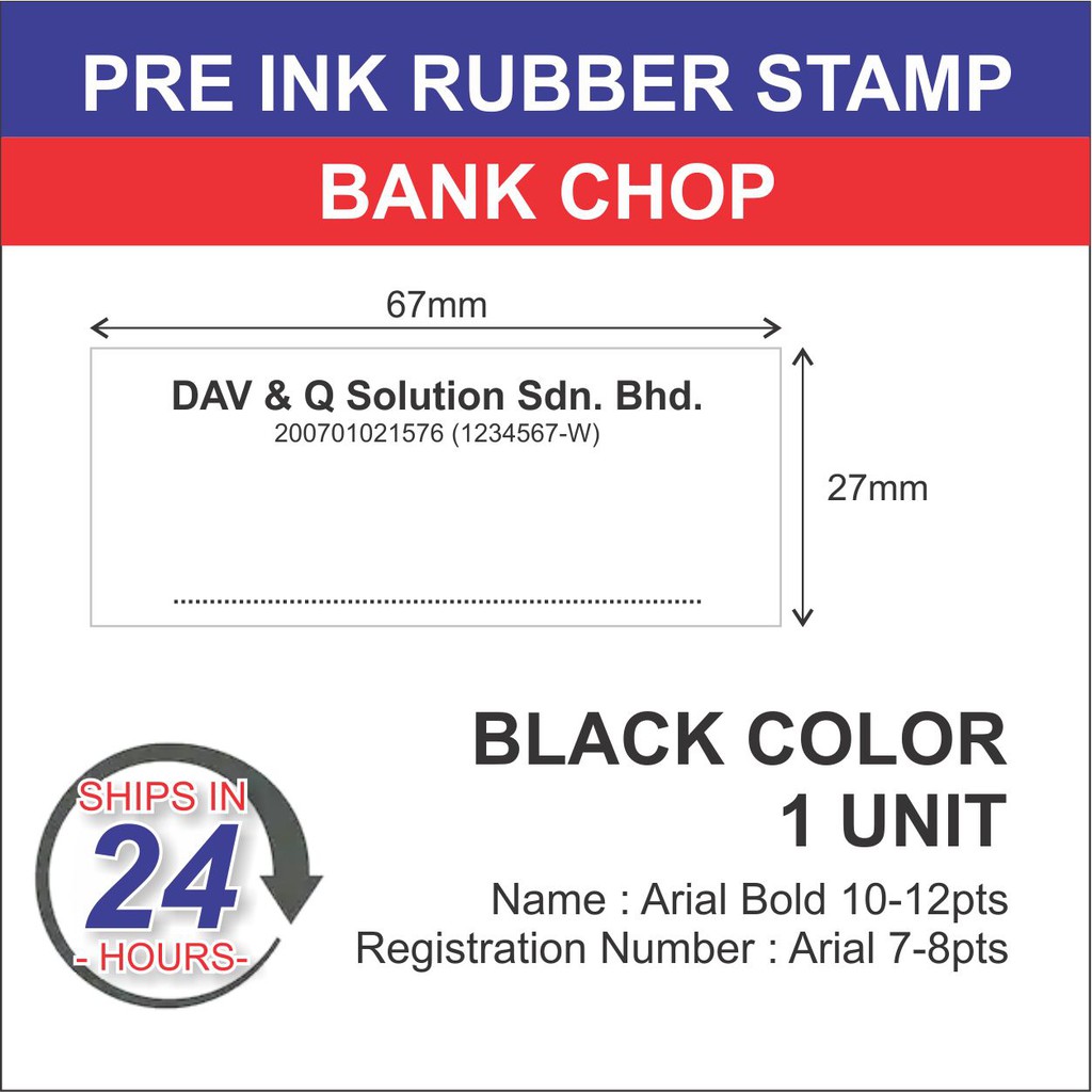 Rubber Stamp / Self Ink Rubber Stamp / Pre Ink Rubber Stamp / Company ...