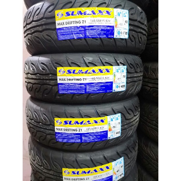 185/55/15 Sumaxx Max Drifting Z1 Semi Slick Tyre Tayar (ONLY SELL 2PCS ...