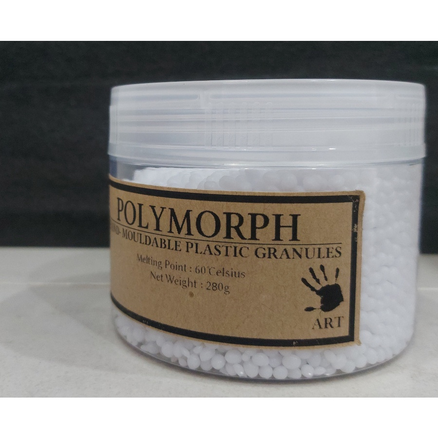 280g DIY Polymorph Thermoplastic Instamorph Plastimake Hand Moldable Plastic Granules | Shopee ...