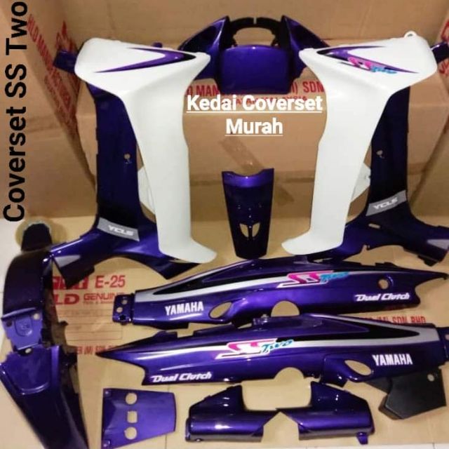 COVERSET YAMAHA SSTWO / SS2 / SS TWO sticker siap tampal | Shopee Malaysia
