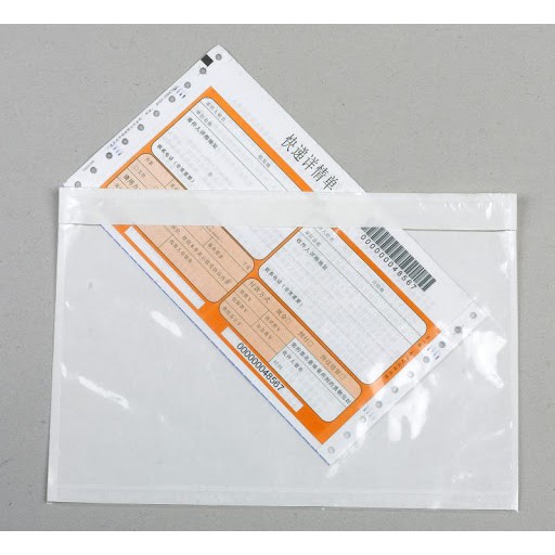 50pcs Consignment Pocket Sticker / Parcel Packing Bag / Poket Letak ...