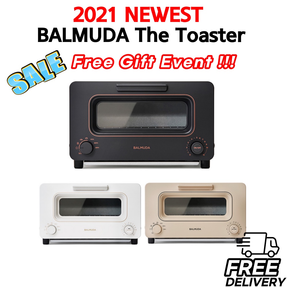 [BALMUDA] Newest !!! Balmuda The toaster Steam Oven Toaster (New/renewal version) | Shopee Malaysia