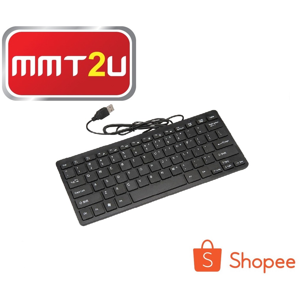 TINYTECH ULTRA THIN QUIET 78 KEYS MINI USB KEYBOARD FOR LAPTOP & PC ...