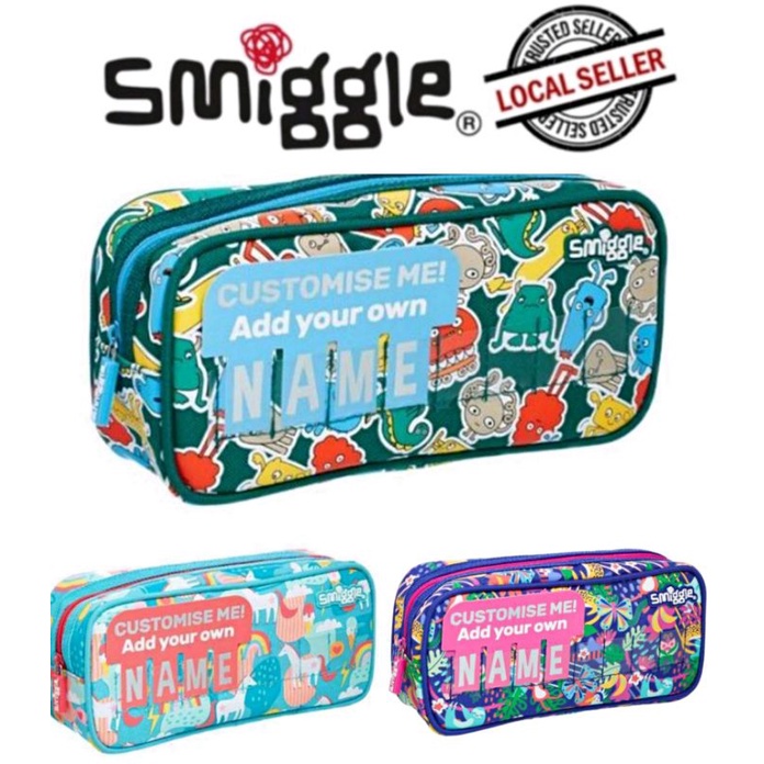 Smiggle Authentic Pencil Pouches | Shopee Malaysia