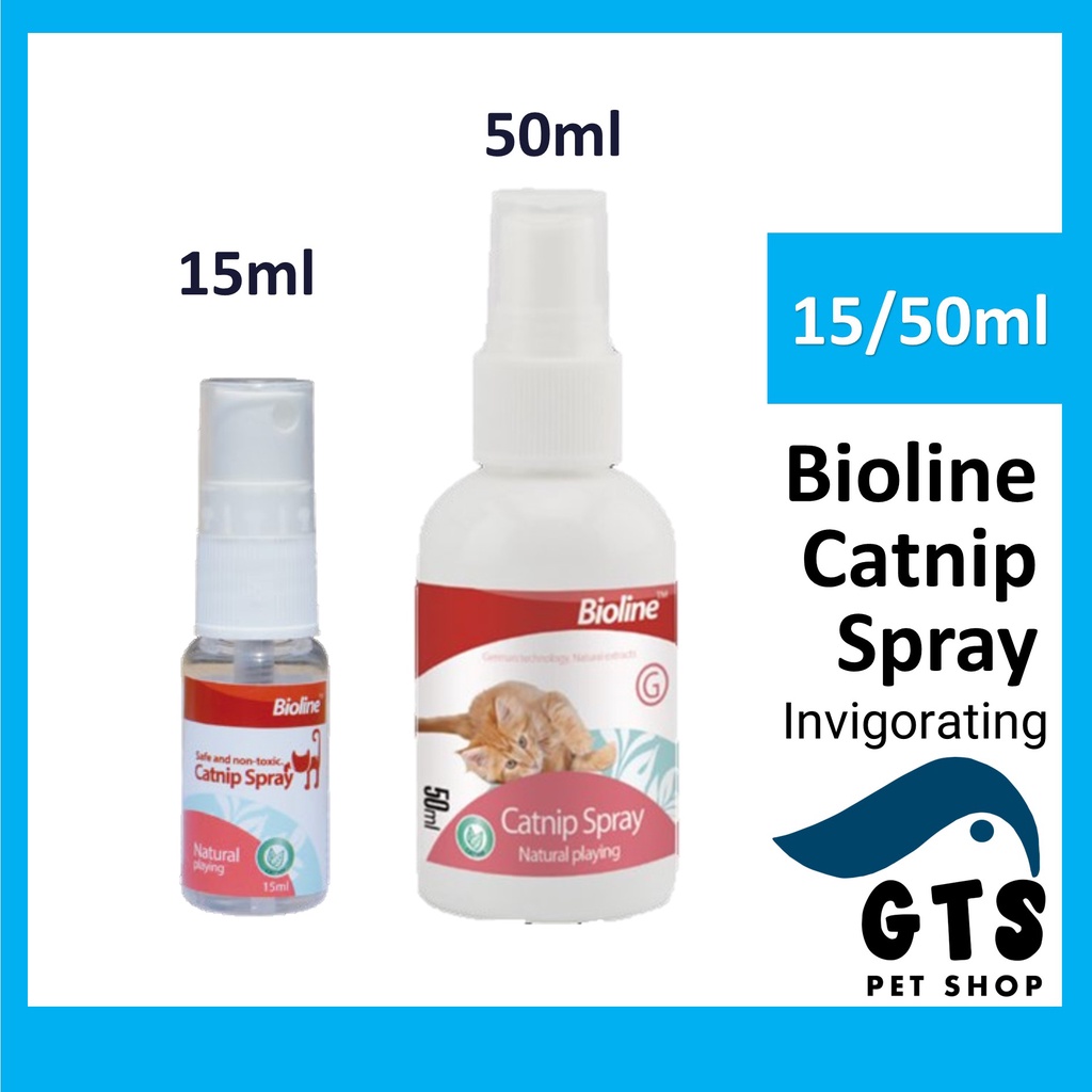 Bioline Catnip Spray 15ml / 50ml Ubat Penenang Kucing Dadah Kucing ... Bioline Catnip Spray 15ml / 50ml Ubat Penenang Kucing Dadah Kucing ...