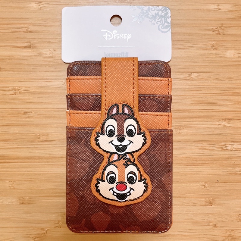 USA Disney x Loungefly Chip n Dale Cardholder Pouch Bag | Shopee Malaysia