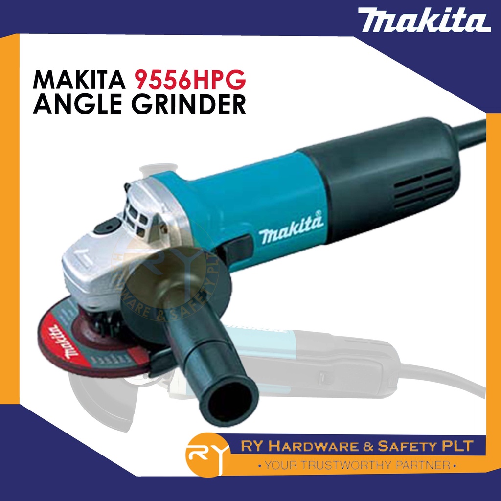 MAKITA 9556-HPG MAKITA ANGLE GRINDER | MESIN TANGAN PENCANAI BESI,KAYU ...