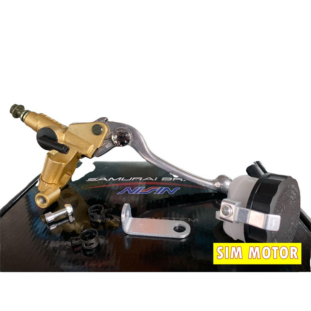 Nissin master pump samurai Brake Master Pump Piston Size 17mm Universal ...