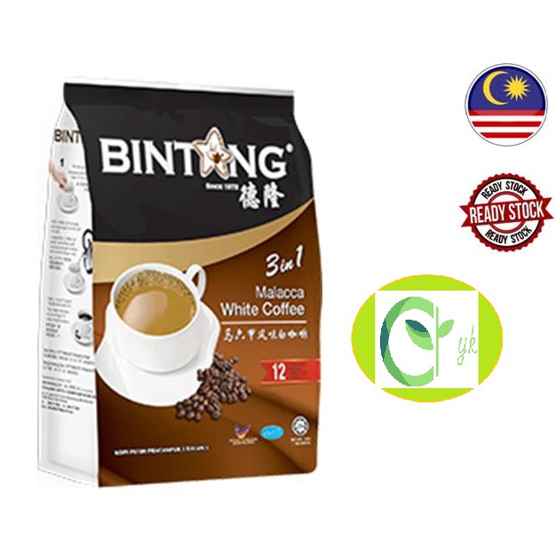 Bintang 3 In 1 Malacca White Coffee (40g x 12 sachets) | Shopee Malaysia