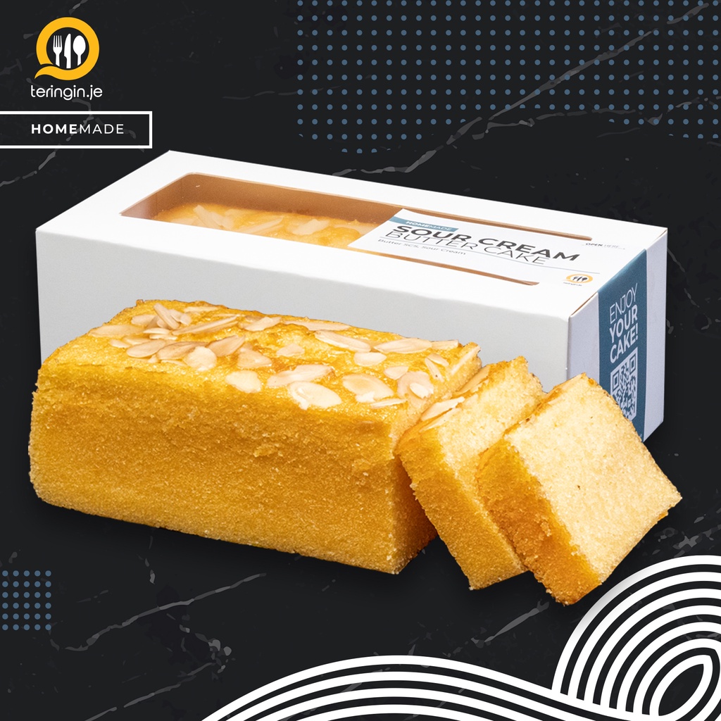 🔥 [TERINGIN.JE] Sour Cream Butter Cake 🔥 | Shopee Malaysia