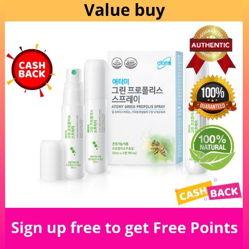 Korea 100% 3 in 1 Green Propolis Spray | Shopee Malaysia