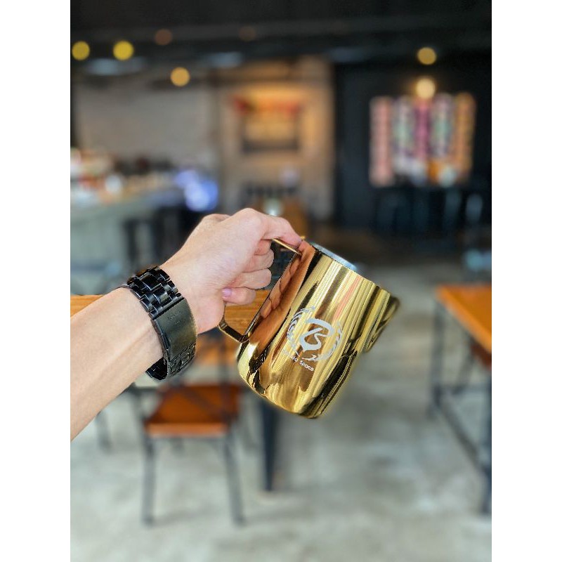 Barista Space Milk Pitcher 1.0 (Gold) | Shopee Malaysia