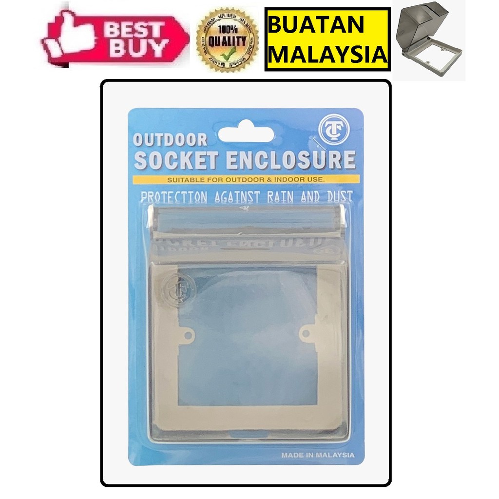 [Indoor/Outdoor] Socket Enclosure/PVC Weatherproof Socket Cover - (TC ...